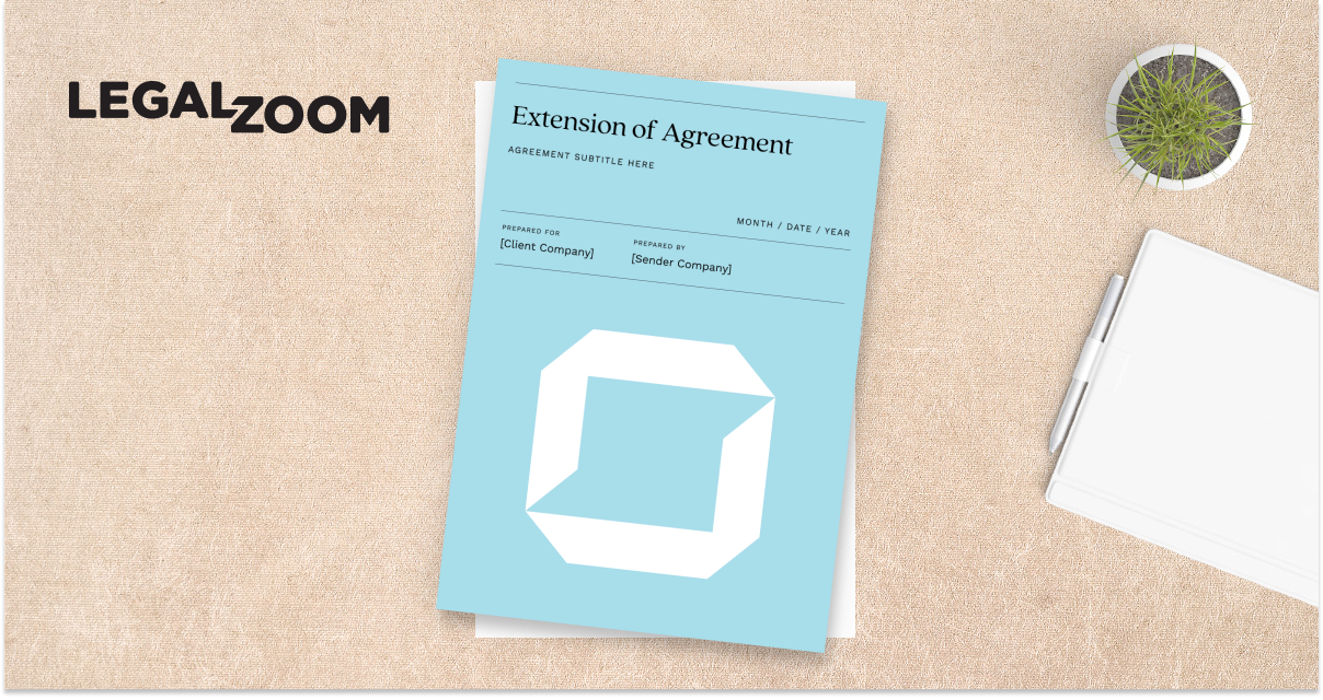 Free Extension of Agreement Template | LegalZoom