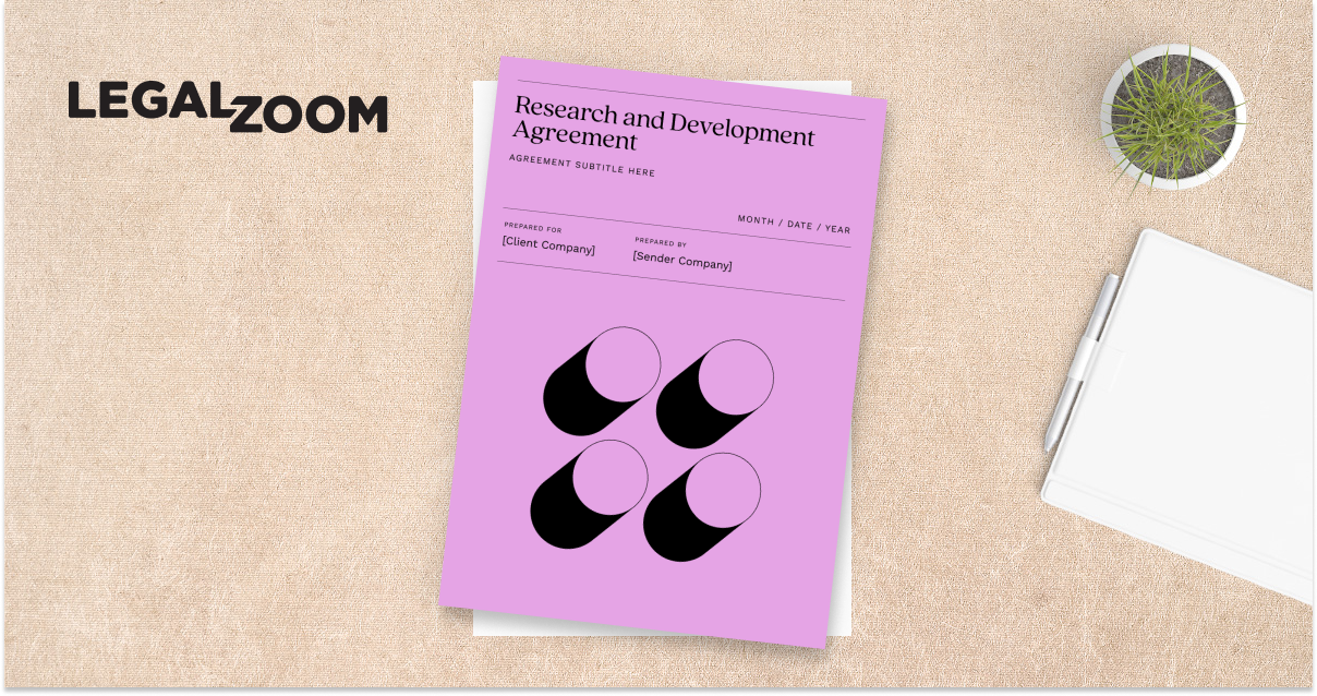 Free Research and Development Agreement Template | LegalZoom