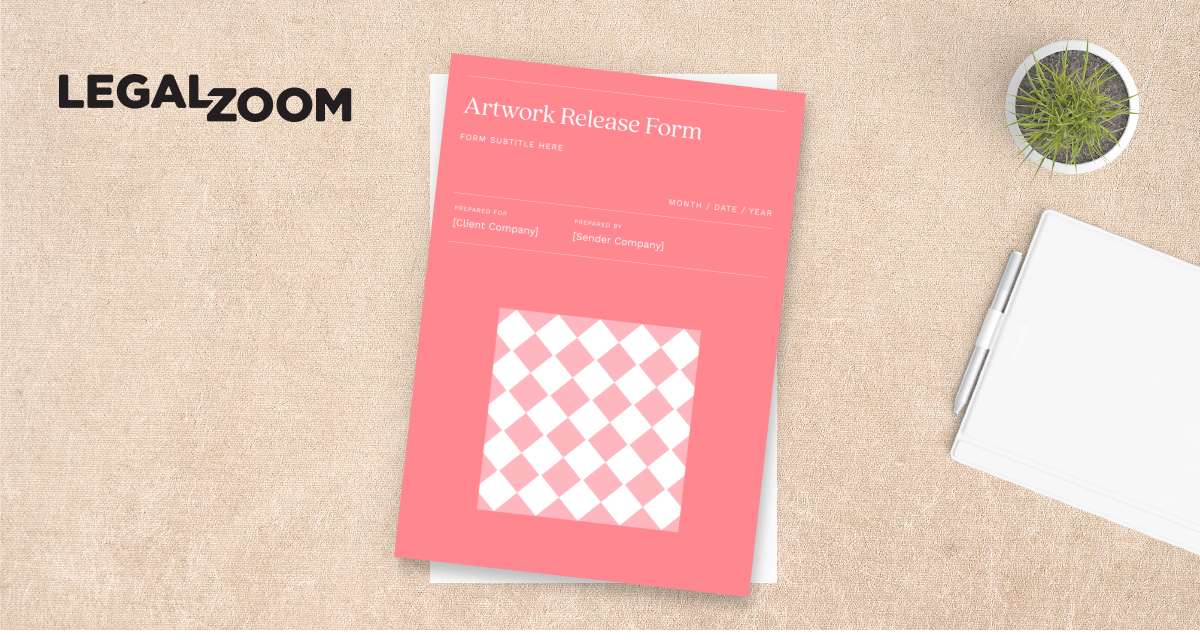Artwork Release Form - Free Template | LegalZoom