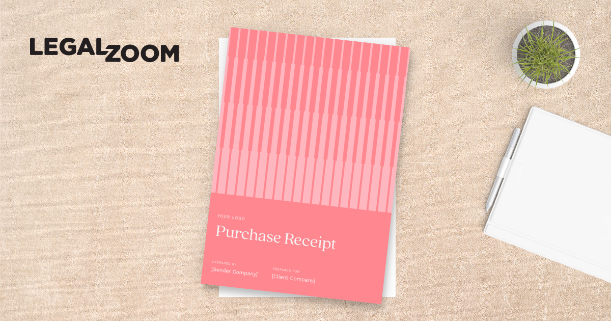 Free Purchase Receipt Template | LegalZoom